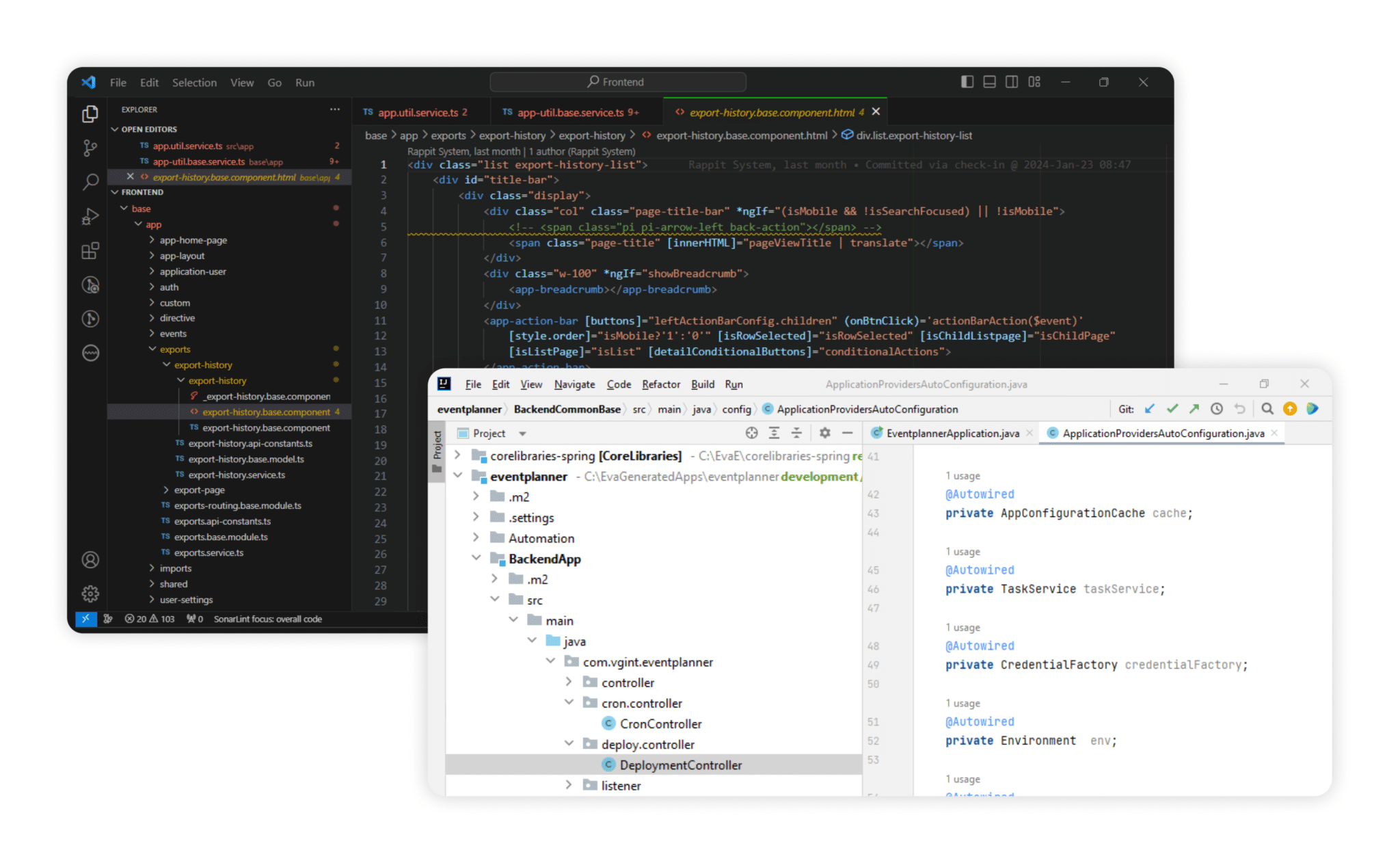 Rappit Developer. Rapidly build advanced enterprise applications.