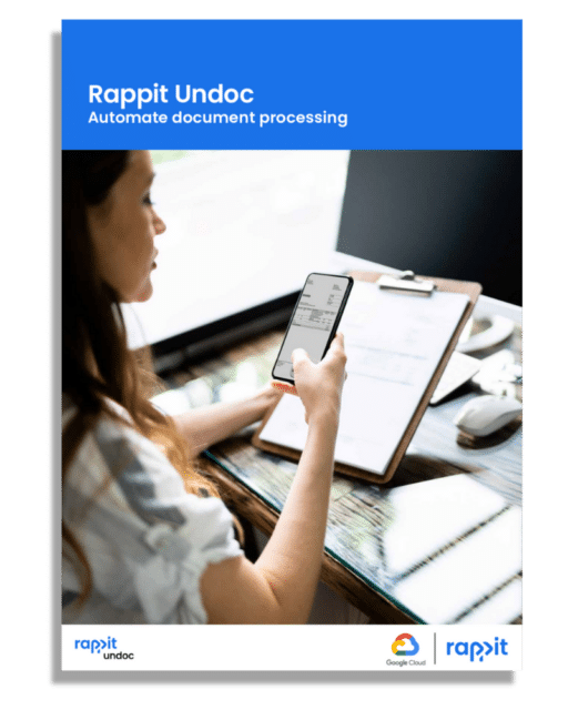Rappit Undoc brochure. Automate your document processing!