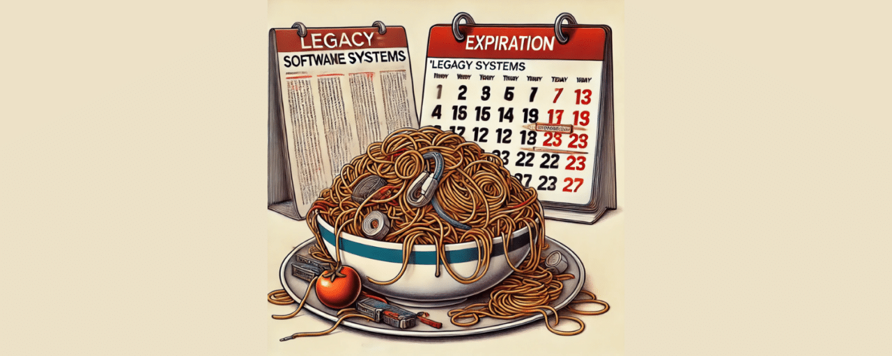 Your spaghetti code is past its expiration date. Modernize!